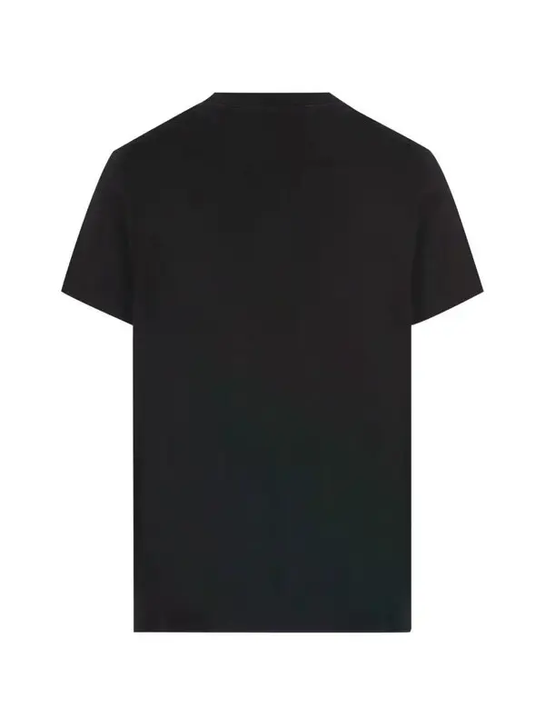 Moncler Embroidered Logo T-shirt - Black