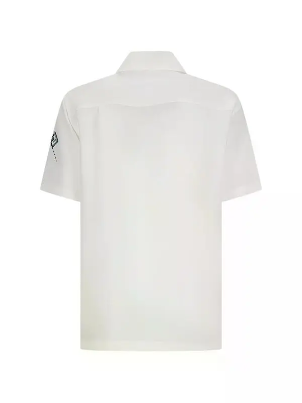 Fendi Embroidered Linen Shirt