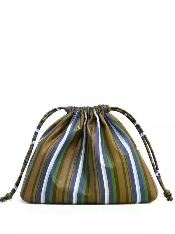 THE FRANKIE SHOP Striped Drawstring Pouch