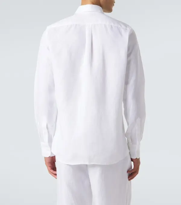 Dolce & Gabbana Embroidered Linen Shirt