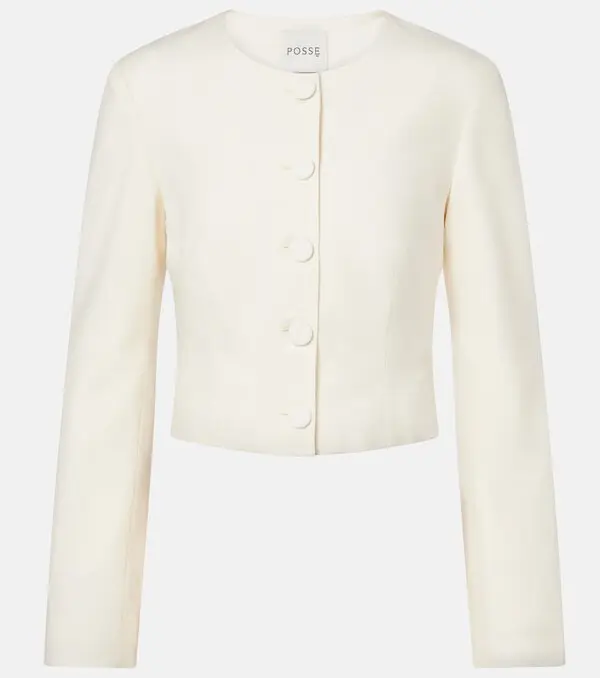 Posse Elspeth Wool Jacket - White