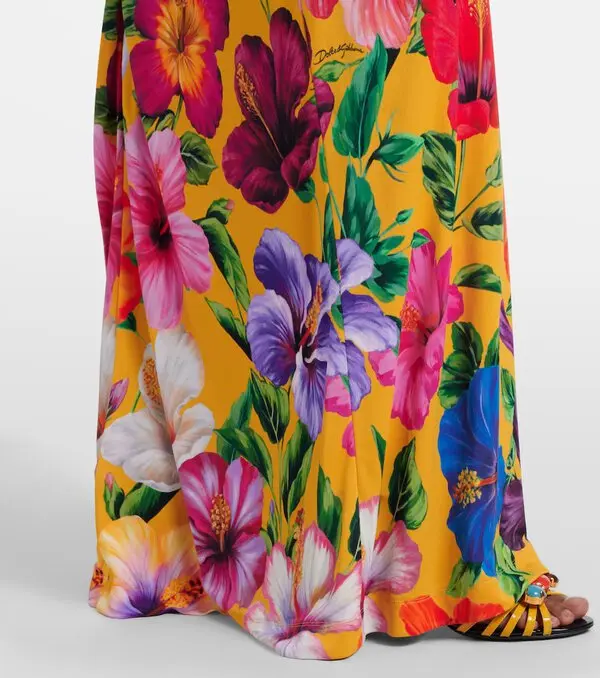Dolce & Gabbana Floral Maxi Gown