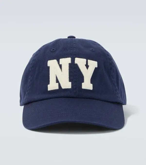 Polo Ralph Lauren Embroidered Cotton Baseball Cap - Blue