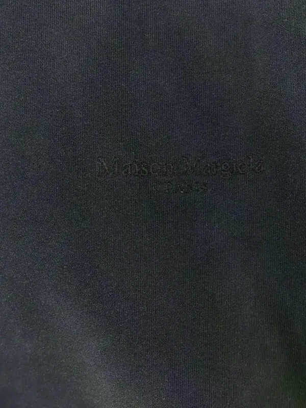 MAISON MARGIELA Faded Effect Logo Embroidered Sweater