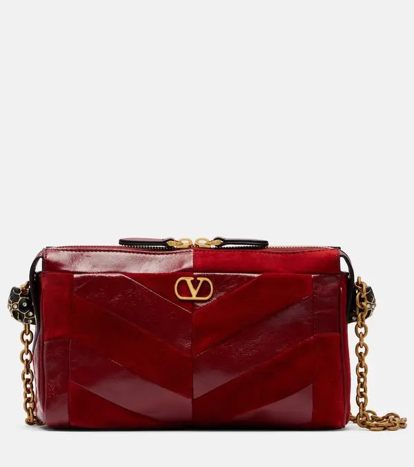 Valentino Garavani Panthea Small Leather Crossbody Bag