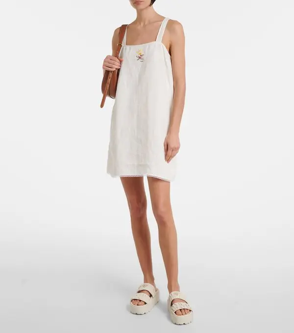 Prada Matelassé Leather Platform Sandals - White