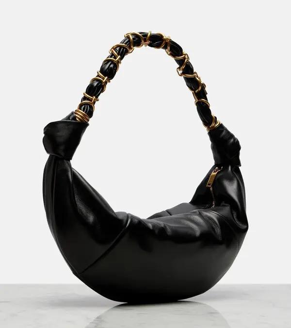 Saint Laurent Amalia Small Leather Shoulder Bag