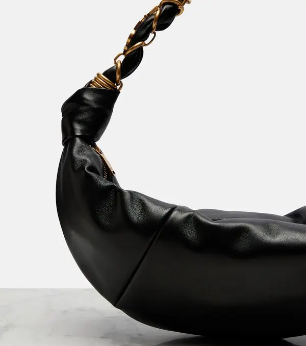 Saint Laurent Amalia Small Leather Shoulder Bag