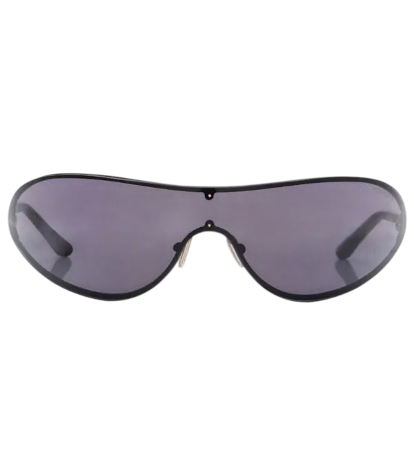 TOM FORD Brady Wire Shield Sunglasses - Black