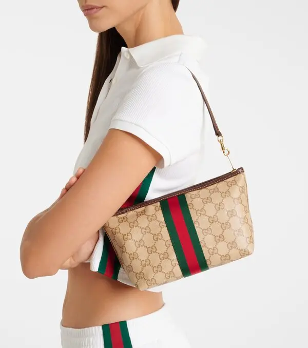 Gucci Gg Canvas Mini Pouch