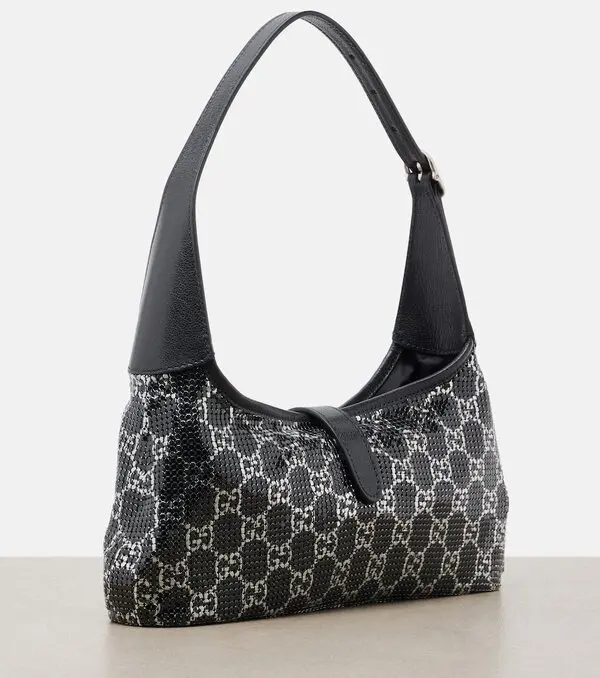 Gucci Jackie Slim Gg Chainmail Top-handle Bag