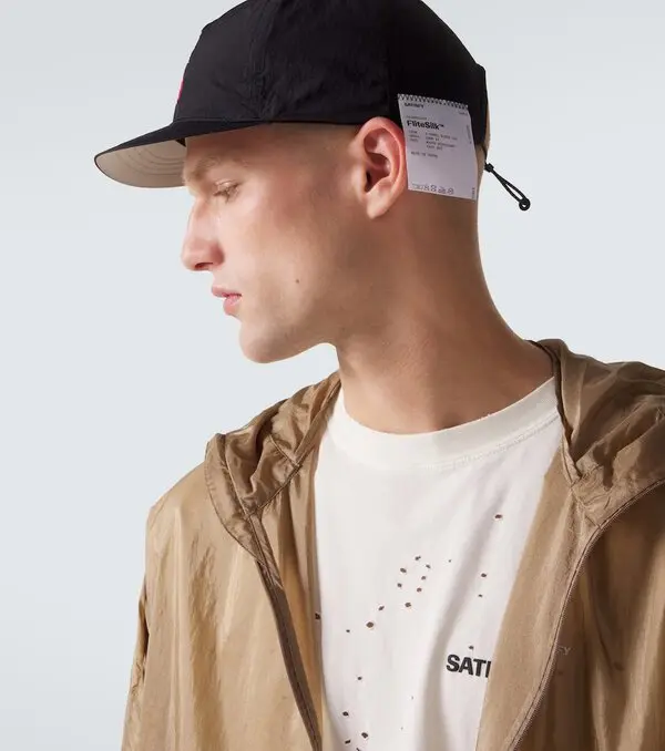 Satisfy Flitesilk™ Embroidered Baseball Cap - Black