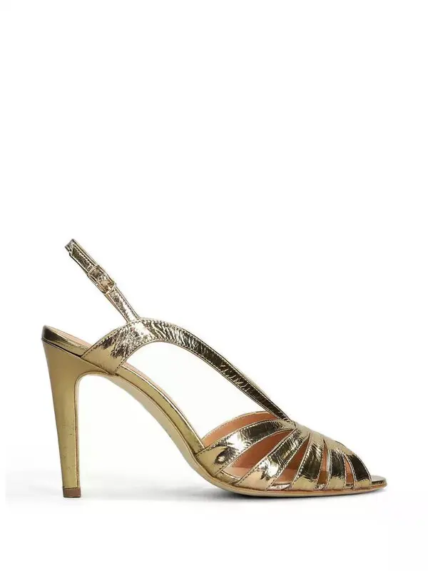 THE SELLER Metallic Effect Strappy Sandals