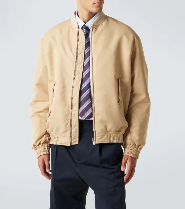 Valentino Garavani Vgold Bomber Jacket - Beige