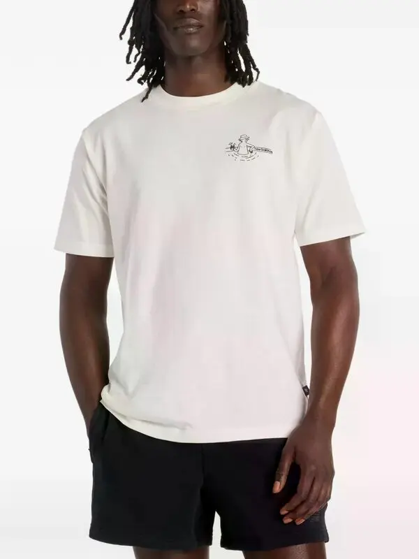 NEW BALANCE Fountain Graphic T-shirt - White