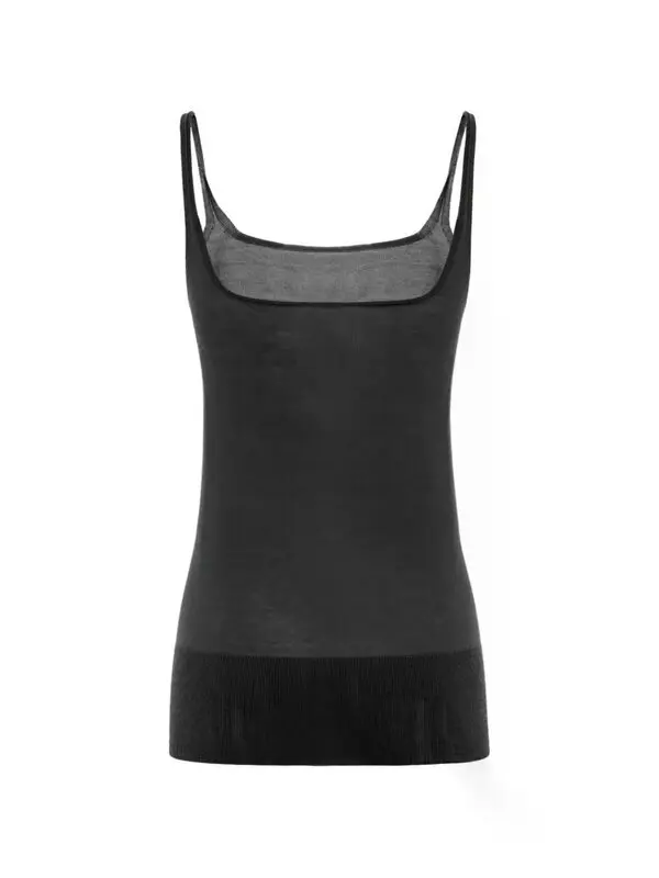 Malo Ribbed-trim Cashmere Tank Top