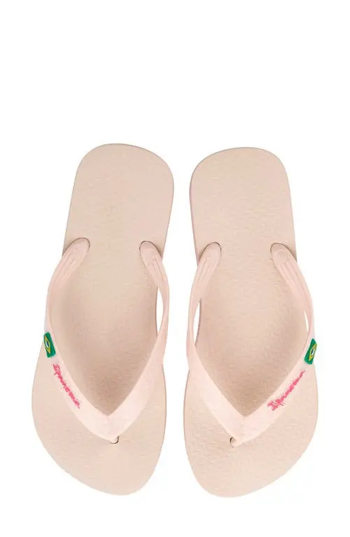 Ipanema Brasil Ii Flip Flops - Beige/pink