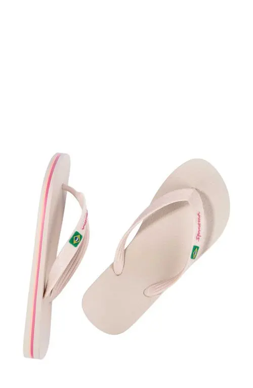 Ipanema Brasil Ii Flip Flops - Beige/pink