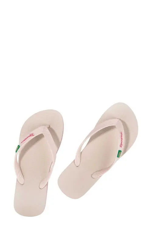 Ipanema Brasil Ii Flip Flops - Beige/pink