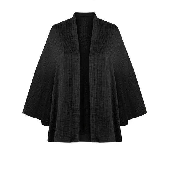 LILAMIE Bruges Loose Fit Long Sleeved Short Summer Duster