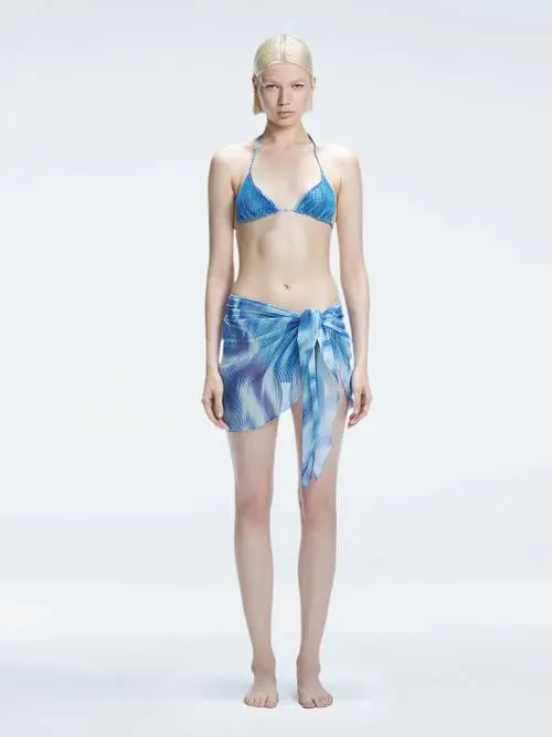 MOEVA Evitacover Up Pareo Resortwear - Blue