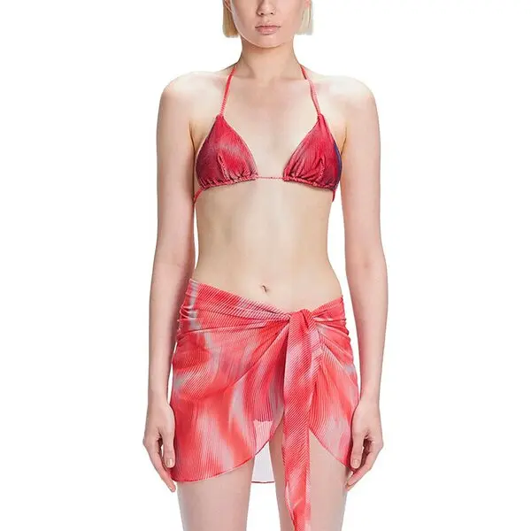MOEVA Evitacover Up Pareo Resortwear - Red