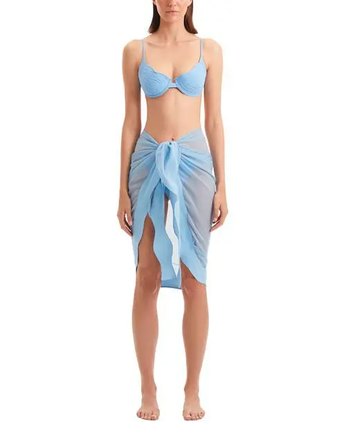 MOEVA Raidencover Up Pareo Resortwear - Blue