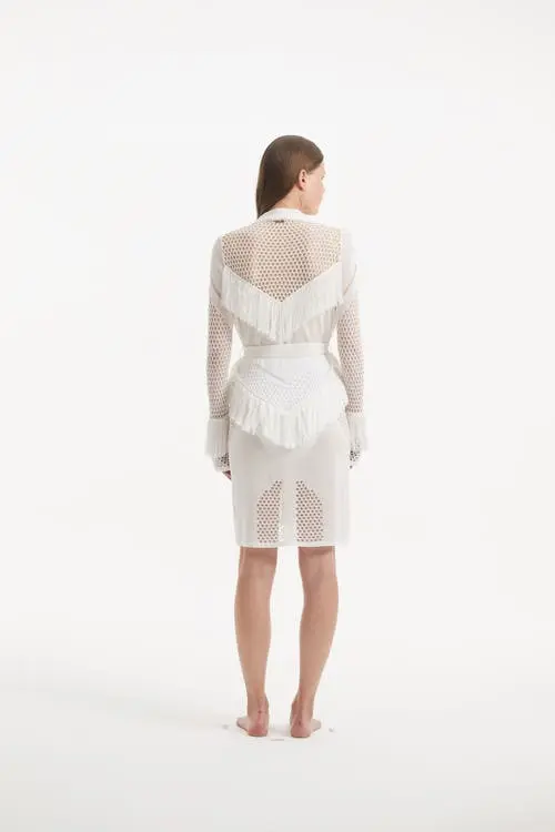 MOEVA Kengacover Up Resortwear - White