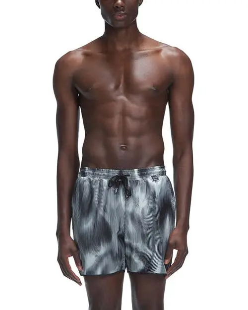 MOEVA Griffin Swim Shorts - Black