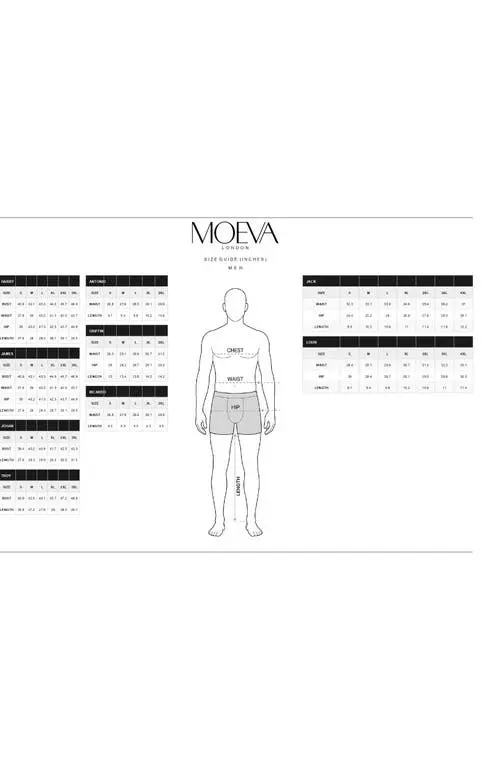 MOEVA Griffin Swim Shorts - Light/pastel Blue