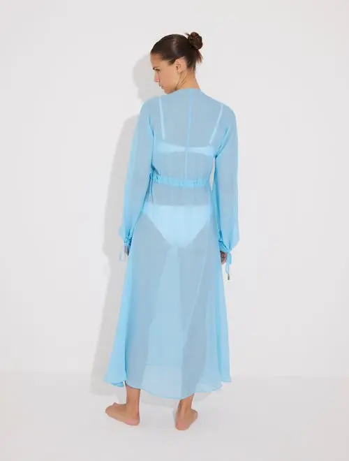 MOEVA Lula Silk Maxi Cover-up