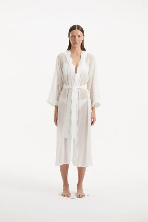 MOEVA Blaze Cover Up Resortwear - White