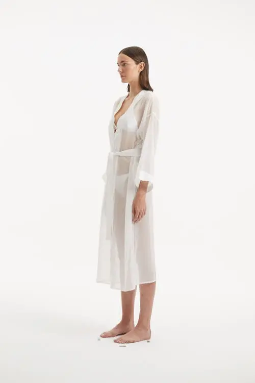 MOEVA Blaze Cover Up Resortwear - White