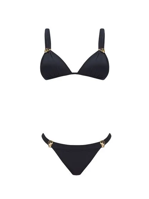 MOEVA Zella Mid Coverage Bikini Bottom