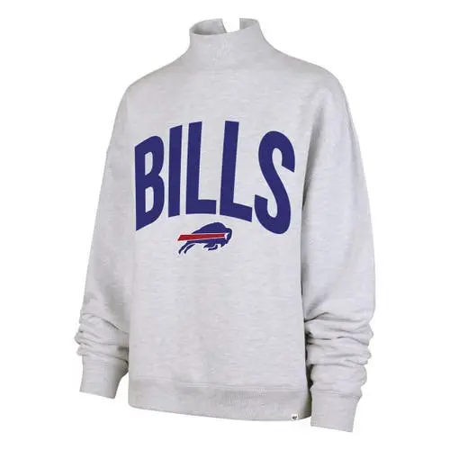 '47 Buffalo Bills Subtle Muse Mock Neck Sweatshirt