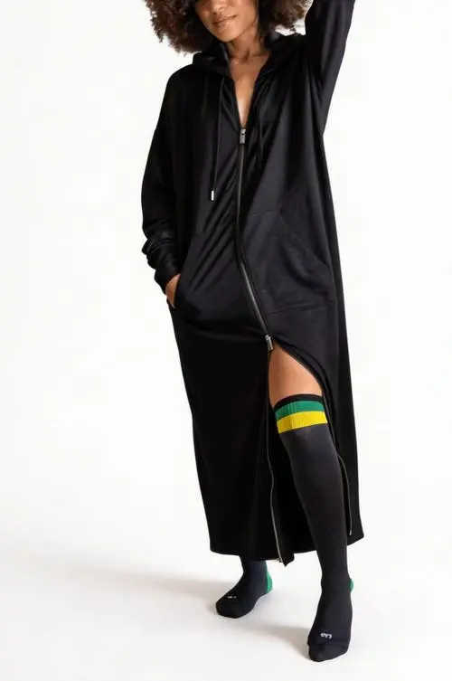 LAS LOUNGEWEAR The Lat/long Hoodie - Black