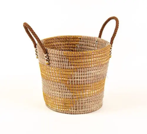 WICKER VILLAGE Moonj Basket