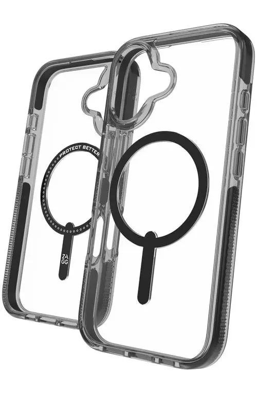 ZAGG Santa Cruz Snap Magsafe Case With Kickstand - Black