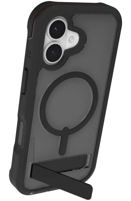 ZAGG Rainier Snap Magsafe Case With Kickstand - Black