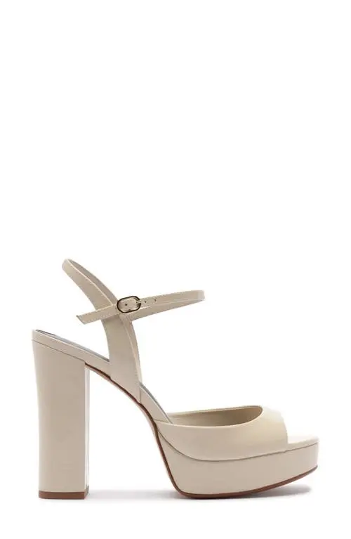 ALEXANDRE BIRMAN Amy Platform Sandal - Eggshell