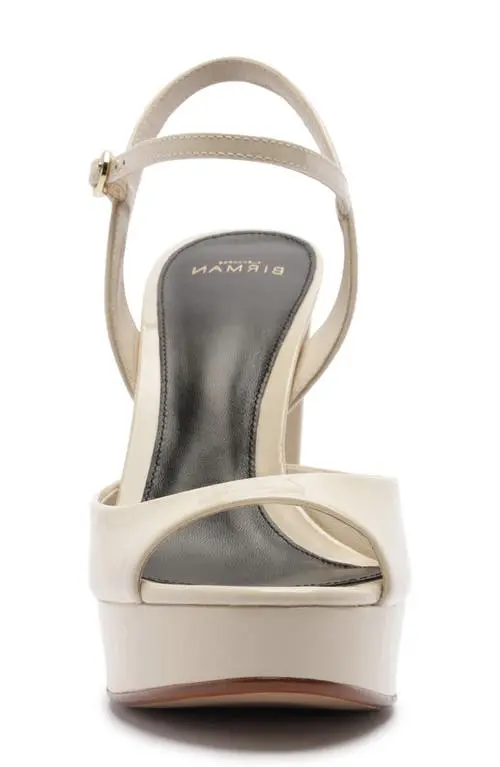 ALEXANDRE BIRMAN Amy Platform Sandal - Eggshell