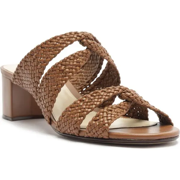 ALEXANDRE BIRMAN Sabrina Braided Mule Sandal - Espresso