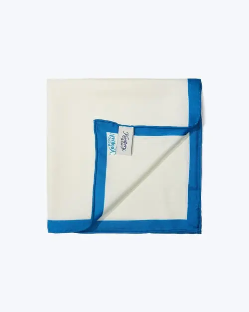 KNOTTERY & CO Sophistique Silk Pocket Square - Beige