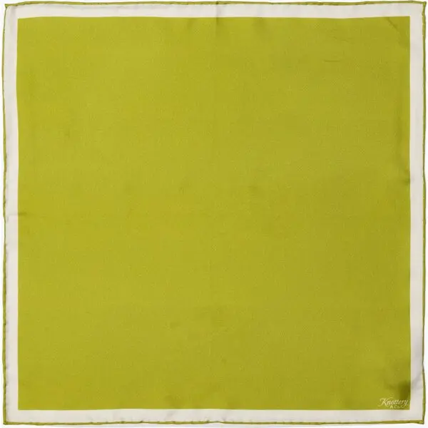 KNOTTERY & CO Sophistique Silk Pocket Square - Mustard