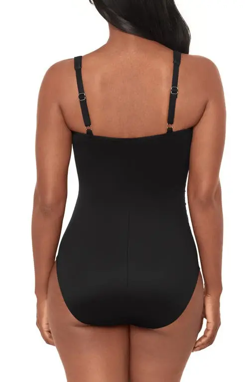 Miraclesuit Rock Solid Polaris One-piece Swimsuit - Black