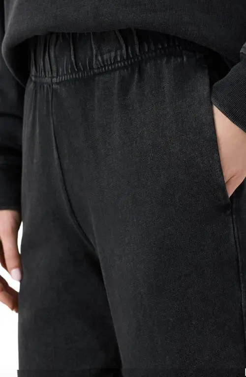 PACT Organic Cotton Weekends Relaxed Sweatpant - Washed Black