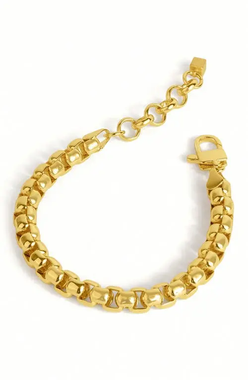 DEAN DAVIDSON Chunky Box Link Chain Bracelet - Gold