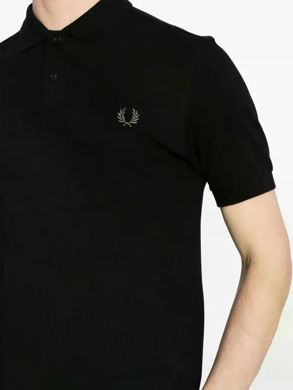 Fred Perry Logo-embroidered Cotton Polo Shirt