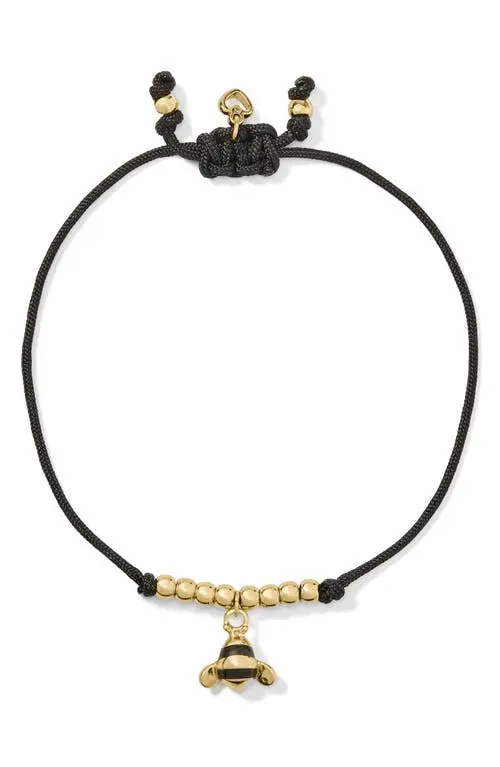 Kate Spade New York Bee Cord Bracelet - Black