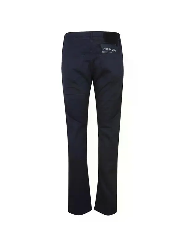 Jacob Cohen Slim-fit Logo Patch Trousers